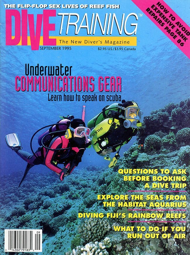 1995 - Dive Training Magazine | Scuba Diving Skills, Gear, Education
