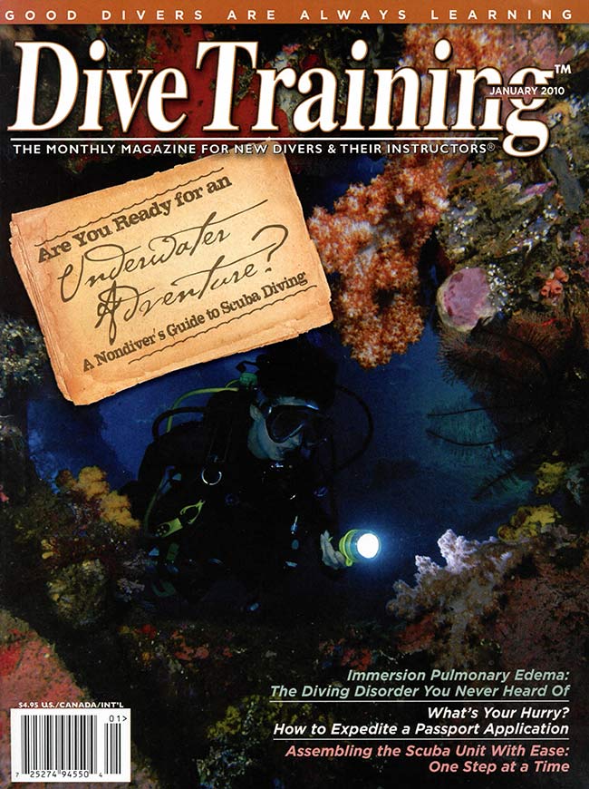 January 2010 - Dive Training Magazine | Scuba Diving Skills, Gear ...